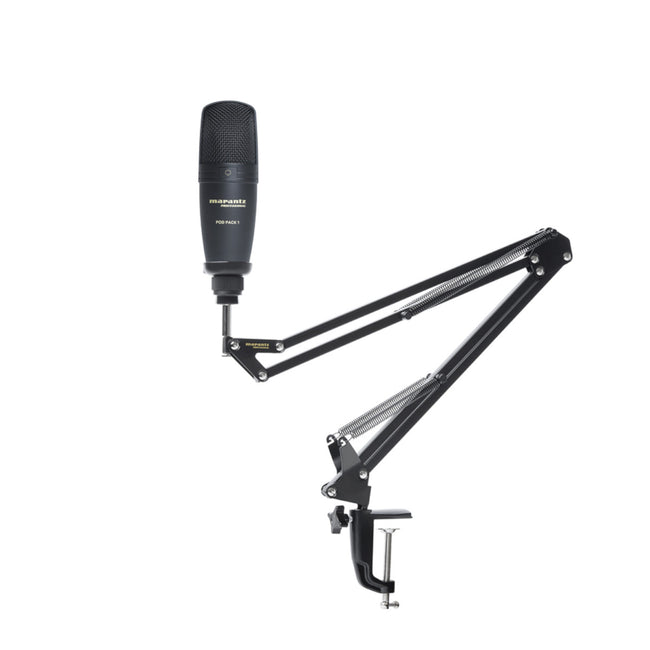 Marantz Professional Pod Pack 1 - USB Microphone with Broadcast Stand ...