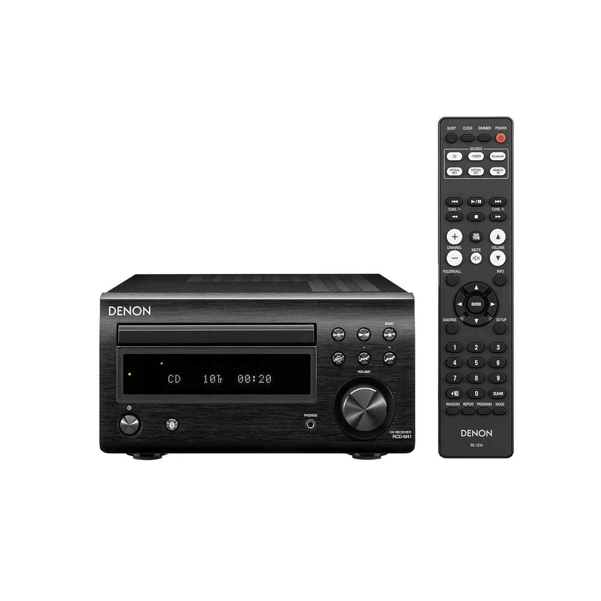 Buy Denon RCD-M41DAB HiFi CD Receiver with Bluetooth at best price in India